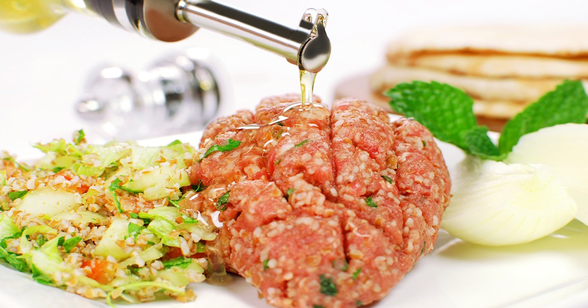 Kibbeh Nayyeh | Traditional Appetizer From Aleppo, Syria