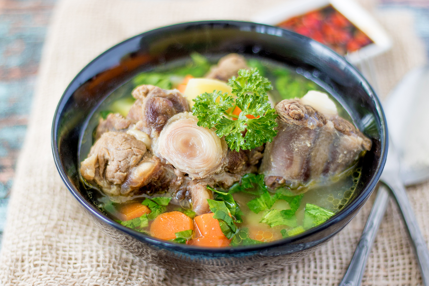 Sop Buntut Traditional Meat Soup From Java Indonesia Sop Buntut Traditional Meat Soup From Java Indonesia