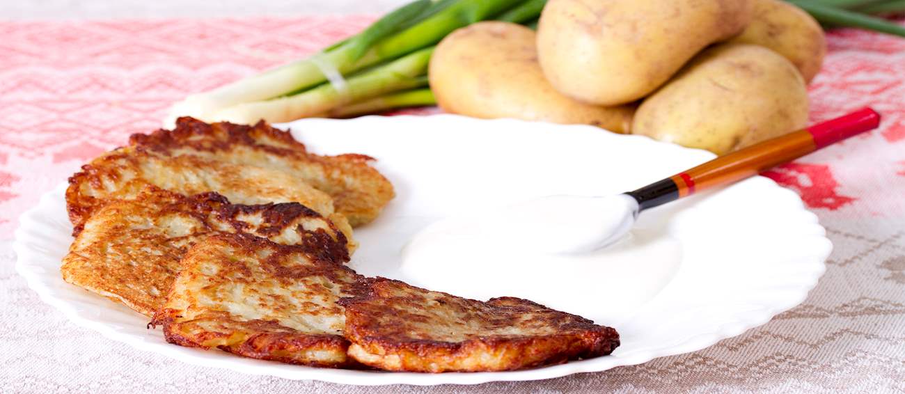 Deruny | Traditional Pancake From Ukraine, Eastern Europe