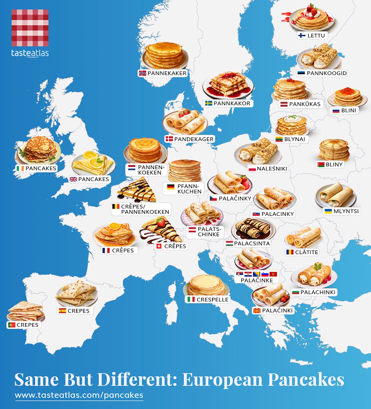 Crêpes | Traditional Pancake From Brittany, France