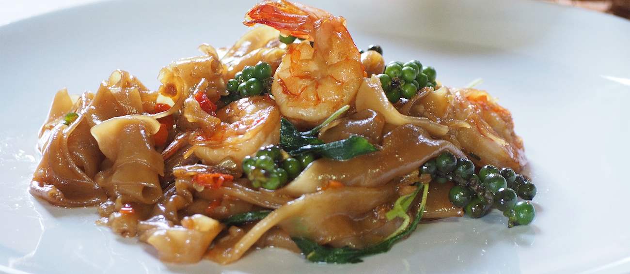 Pad Kee Mao | Traditional Noodle Dish From Laos, Southeast Asia