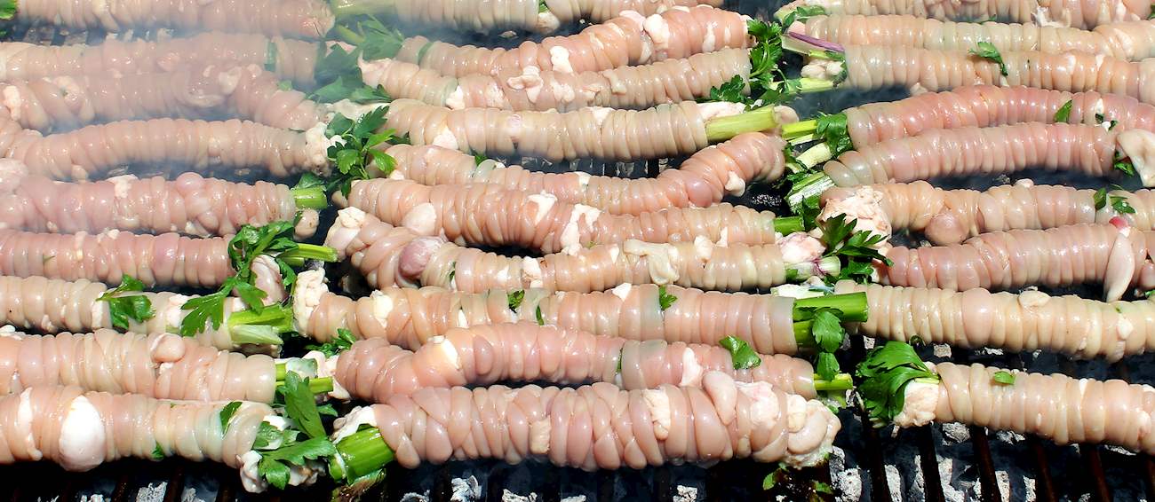 Stigghiola | Traditional Offal Dish From Palermo, Italy