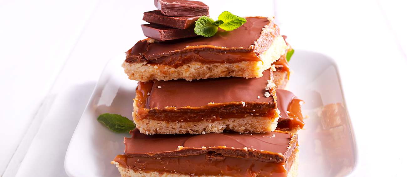 Millionaire's Shortbread | Traditional Dessert From Scotland, United ...