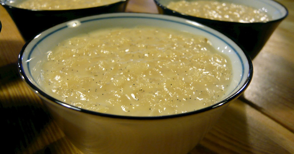 Riz au Lait | Traditional Rice Pudding From France, Western Europe