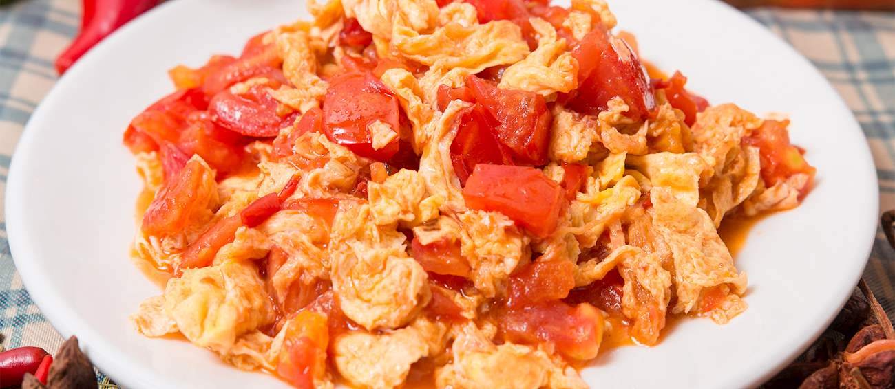 Strapatsada | Traditional Egg Dish From Greece, Southeastern Europe