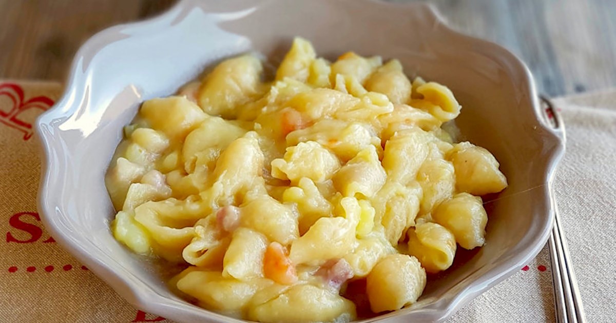 Pasta e Patate | Traditional Pasta From Italy, Western Europe