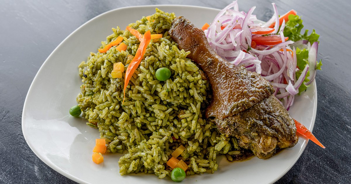 Arroz Con Pato | Traditional Duck Dish From Peru