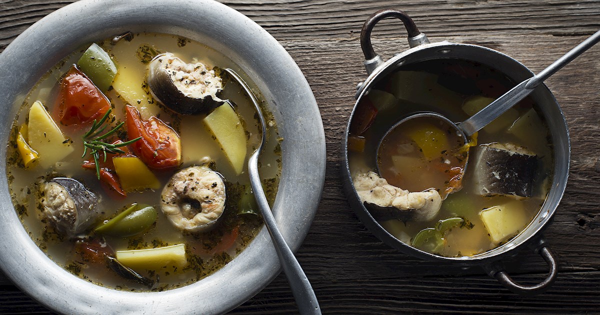 Caldeirada De Enguias Traditional Stew From Aveiro Portugal