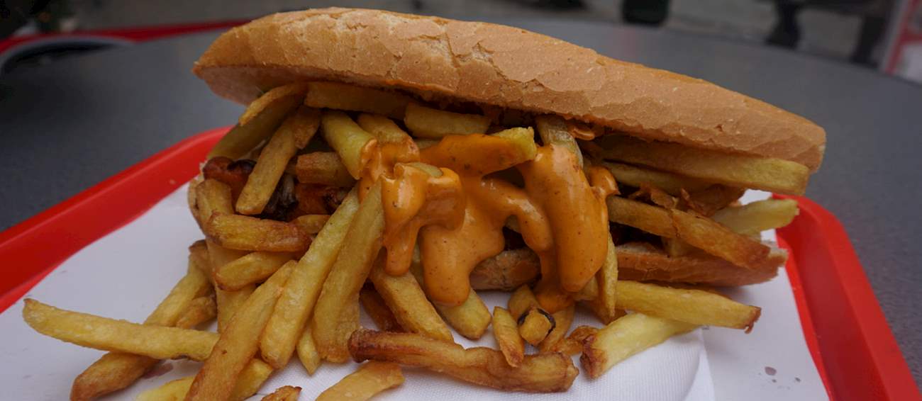 Mitraillette | Traditional Sandwich From Brussels, Belgium