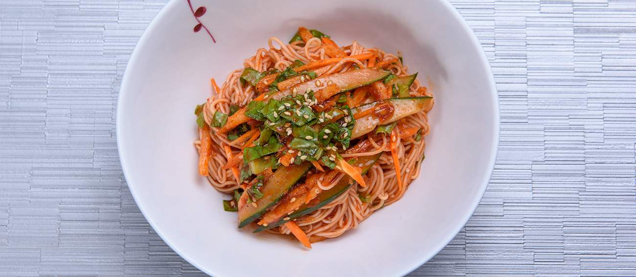 Bibim Guksu | Traditional Noodle Dish From South Korea