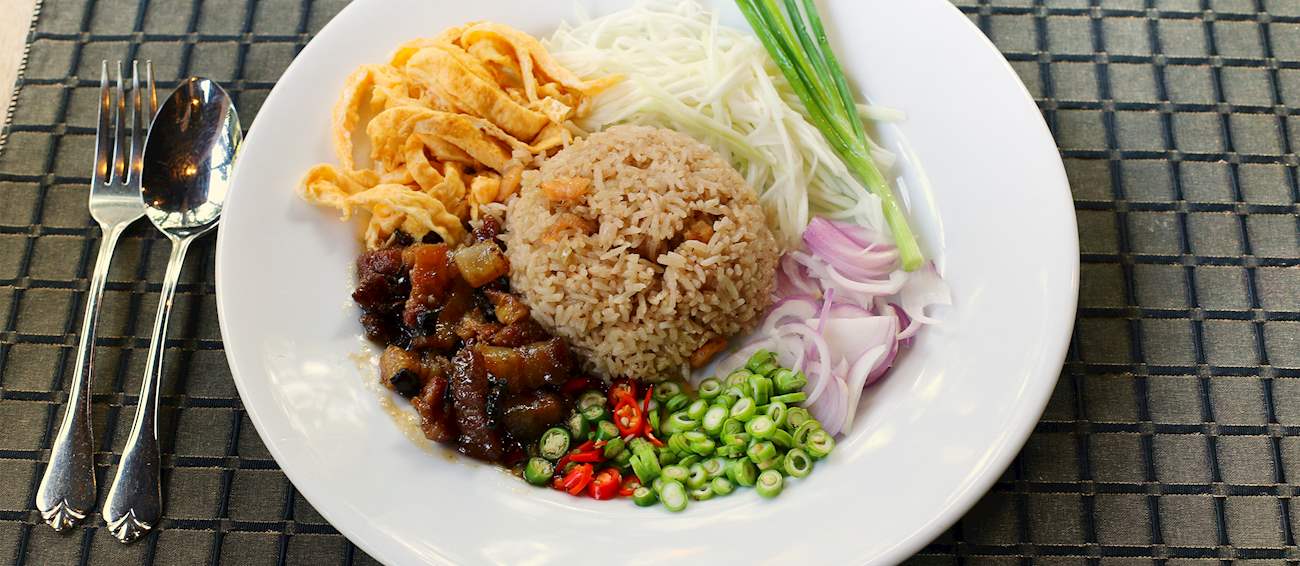 Khao Khluk Kapi | Traditional Rice Dish From Thailand, Southeast Asia