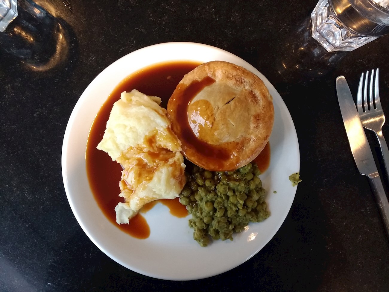 Pie And Mash | Traditional Savory Pie From London, United Kingdom