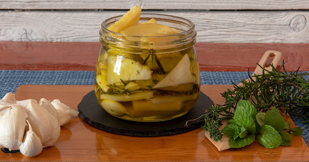 Marinert Edamerost | Traditional Appetizer From Norway, Northern Europe