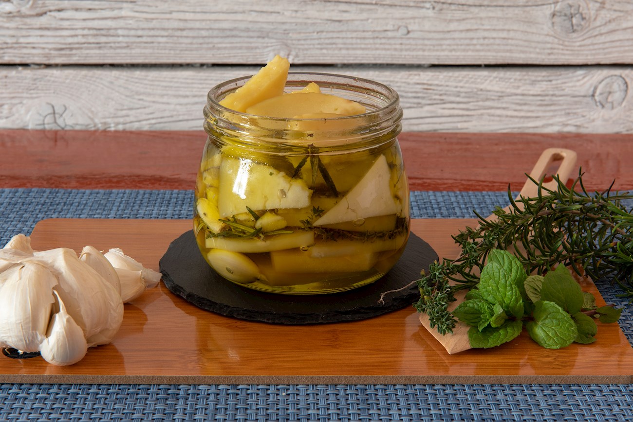 Marinert Edamerost | Traditional Appetizer From Norway, Northern Europe