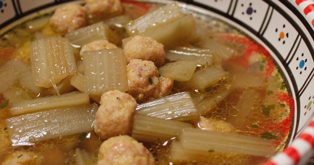 Cardone | Traditional Vegetable Soup From Campania, Italy
