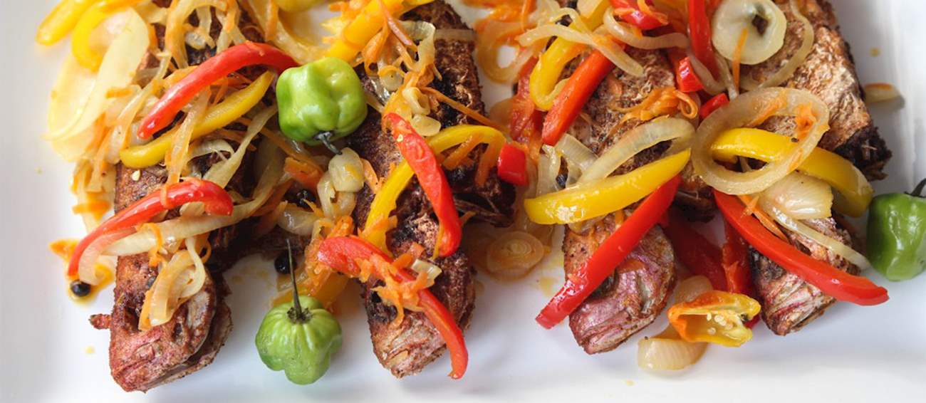 Escovitch Fish | Traditional Saltwater Fish Dish From Jamaica, Caribbean