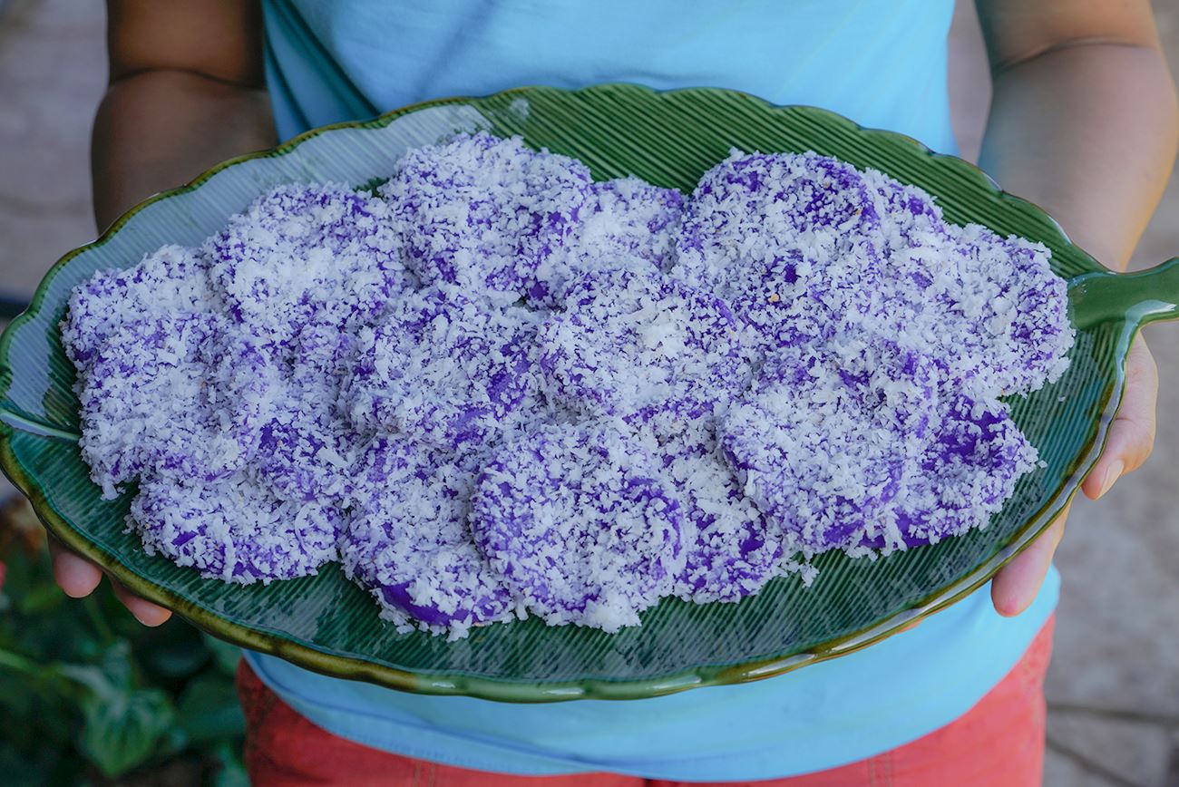Palitaw | Traditional Dessert From Philippines, Southeast Asia