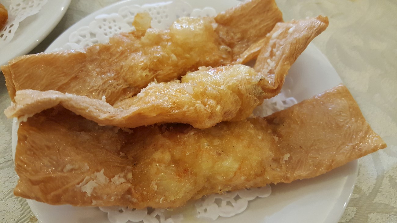 Fried Stuffed Bean Curd Paste | Traditional Appetizer From Zhejiang, China