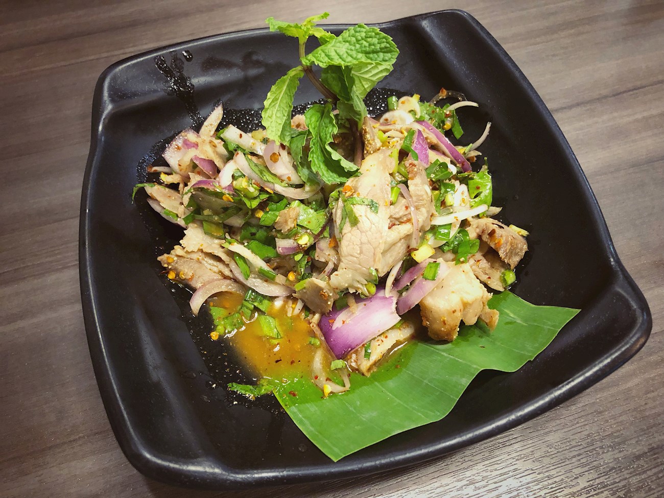 Mu Nam Tok | Traditional Salad From Northeastern Thailand, Thailand