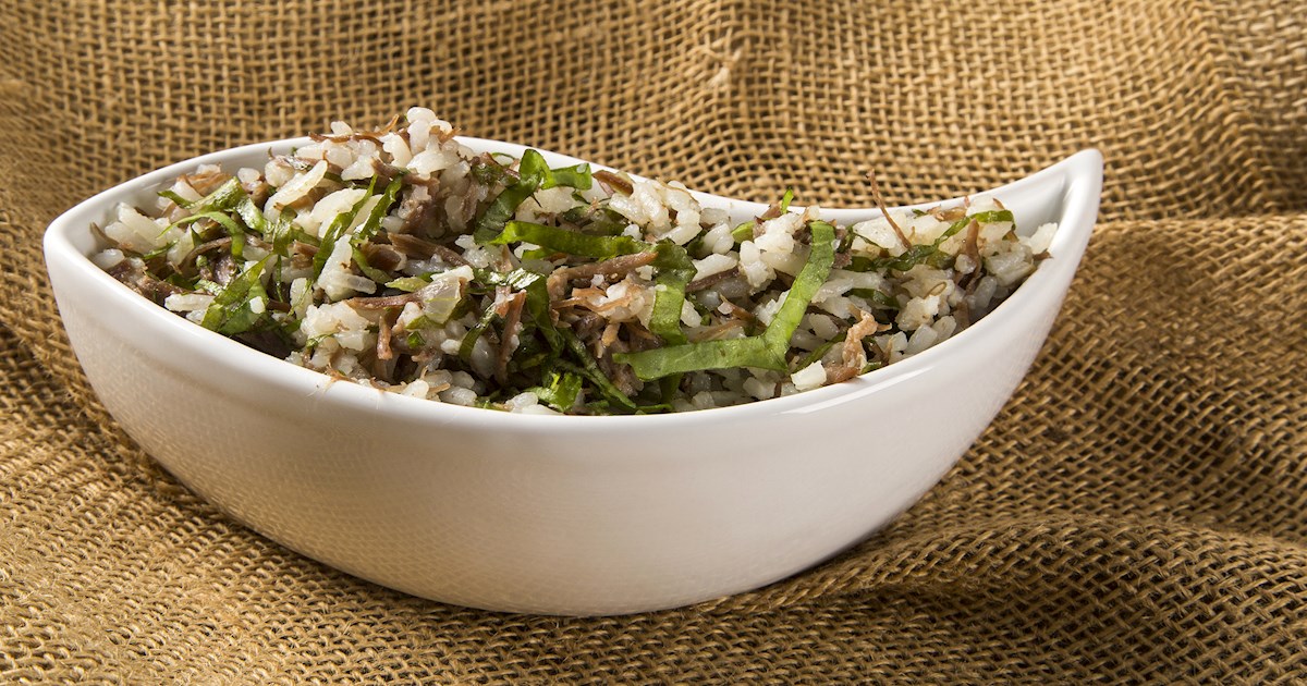 Arroz Carreteiro | Traditional Rice Dish From South Region, Brazil