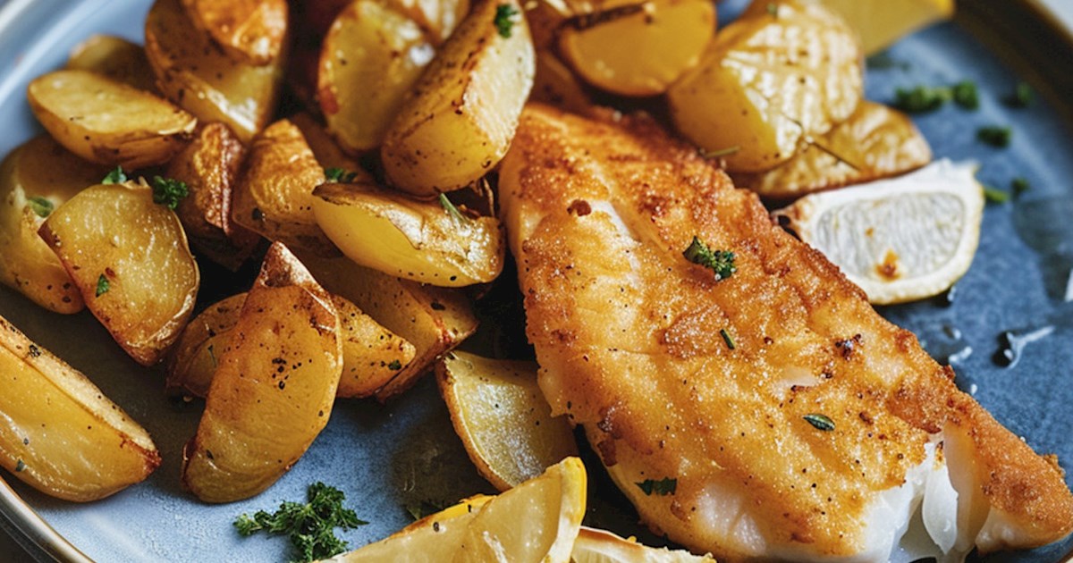 Fiskur og Franskar | Traditional Saltwater Fish Dish From Iceland ...