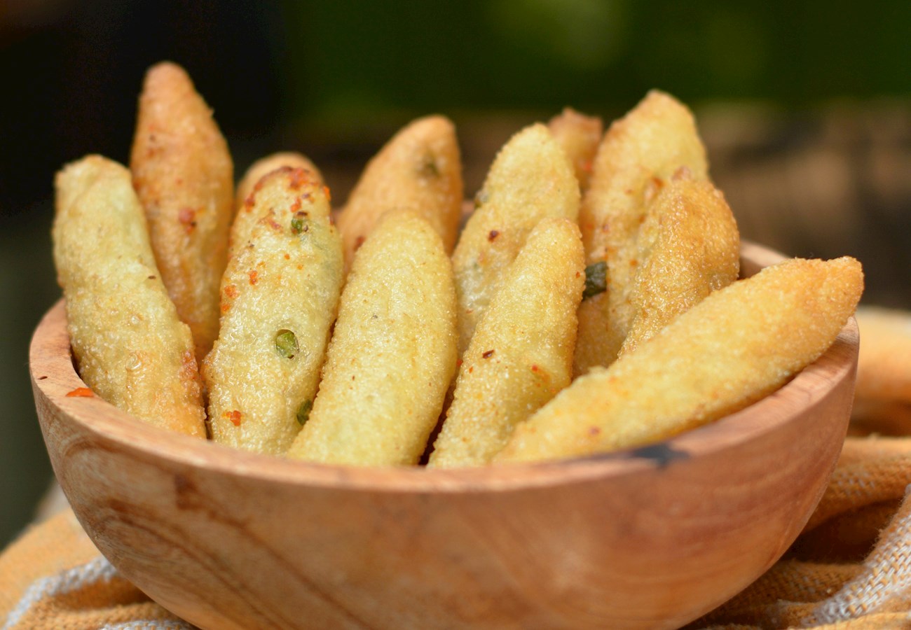 Otak-otak Goreng | Traditional Snack From Padang, Indonesia