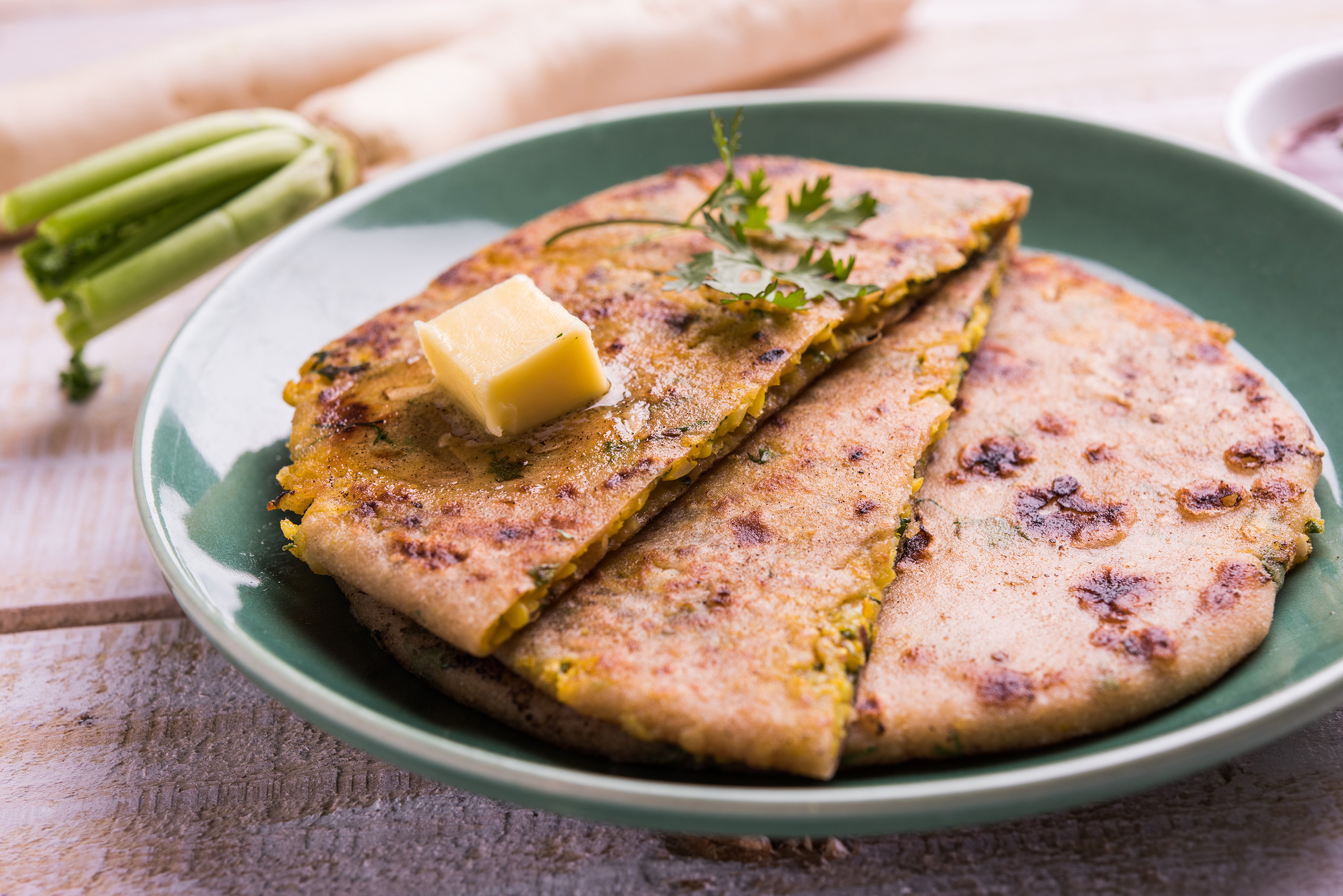 Mooli Paratha | Traditional Flatbread From Punjab, India