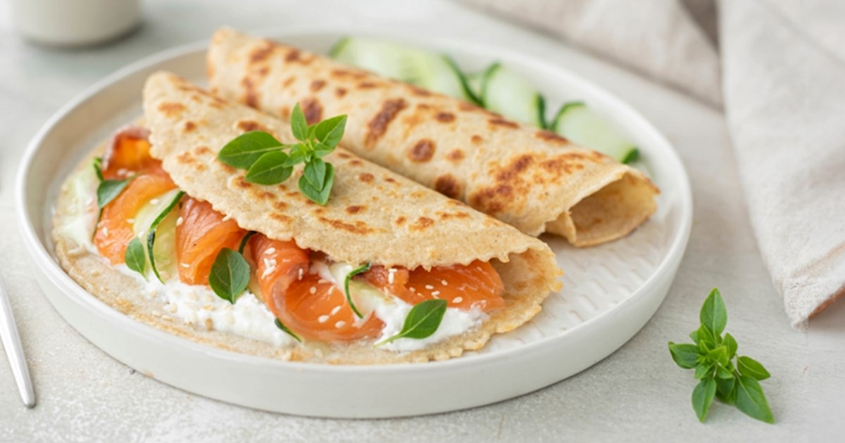 Crêpes Salées | Traditional Pancake From France, Western Europe