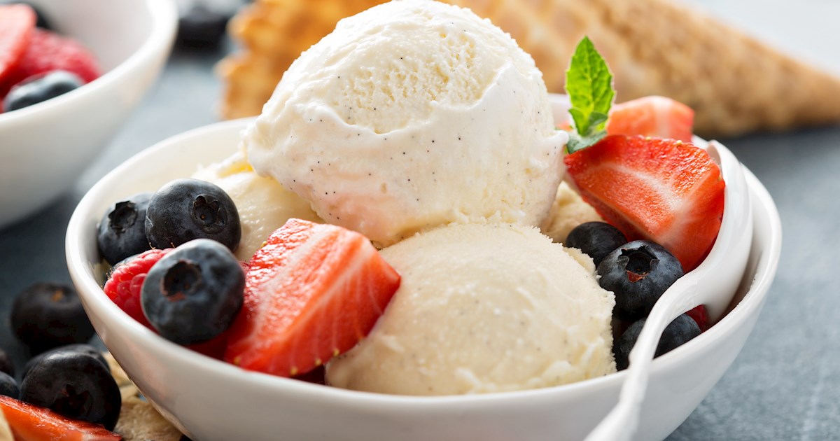 Gelato Alla Crema | Traditional Ice Cream From Italy, Western Europe