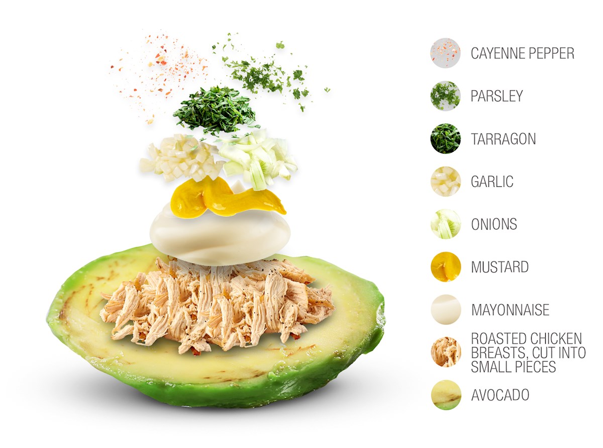 Palta Reina | Traditional Salad From Chile