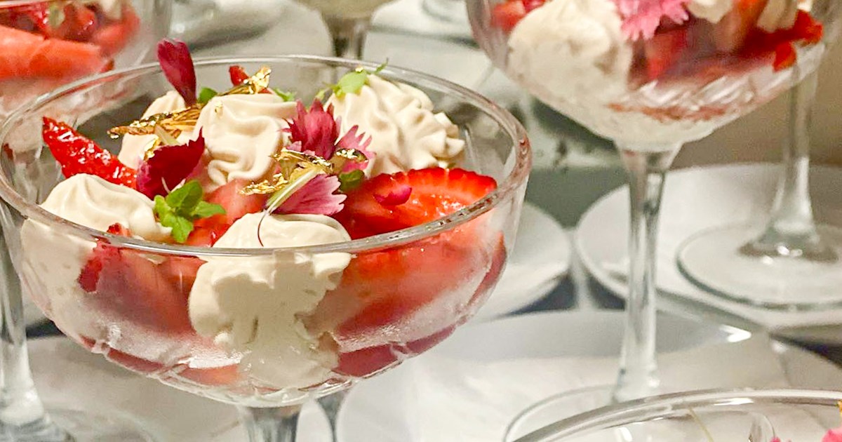 Fraises Romanoff | Traditional Dessert From France, Western Europe