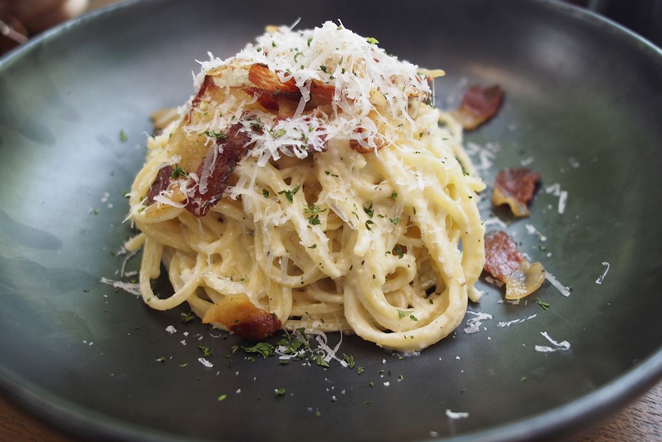 Pasta Carbonara | Traditional Pasta From Rome, Italy