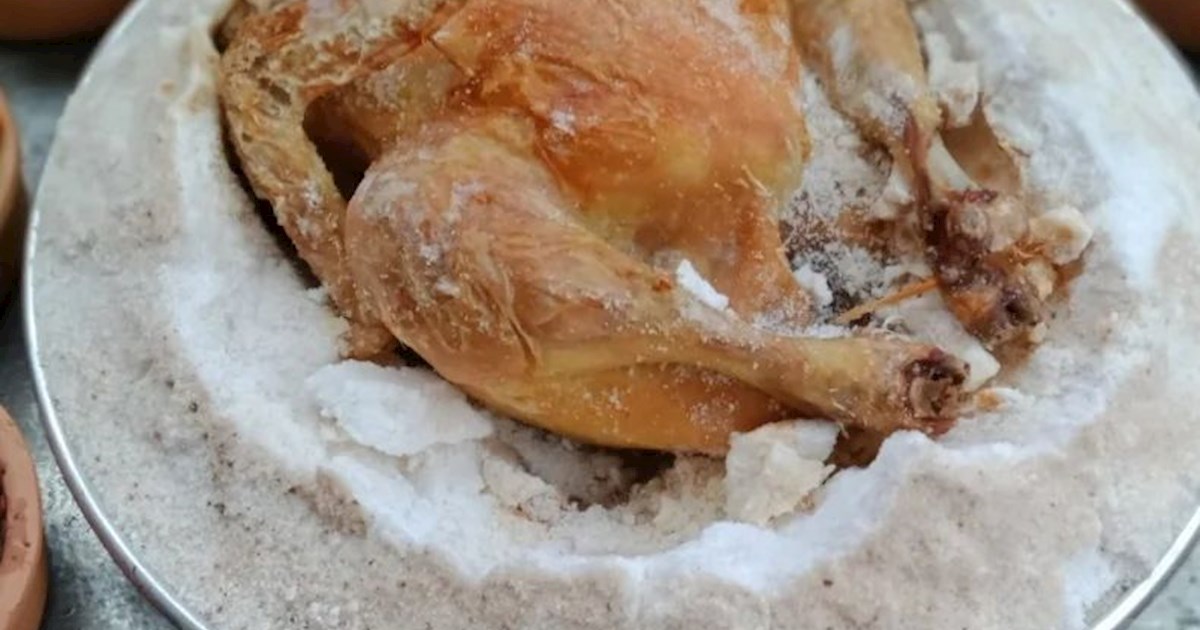 Tuzda Tavuk | Traditional Chicken Dish From Hatay Province, Turkiye