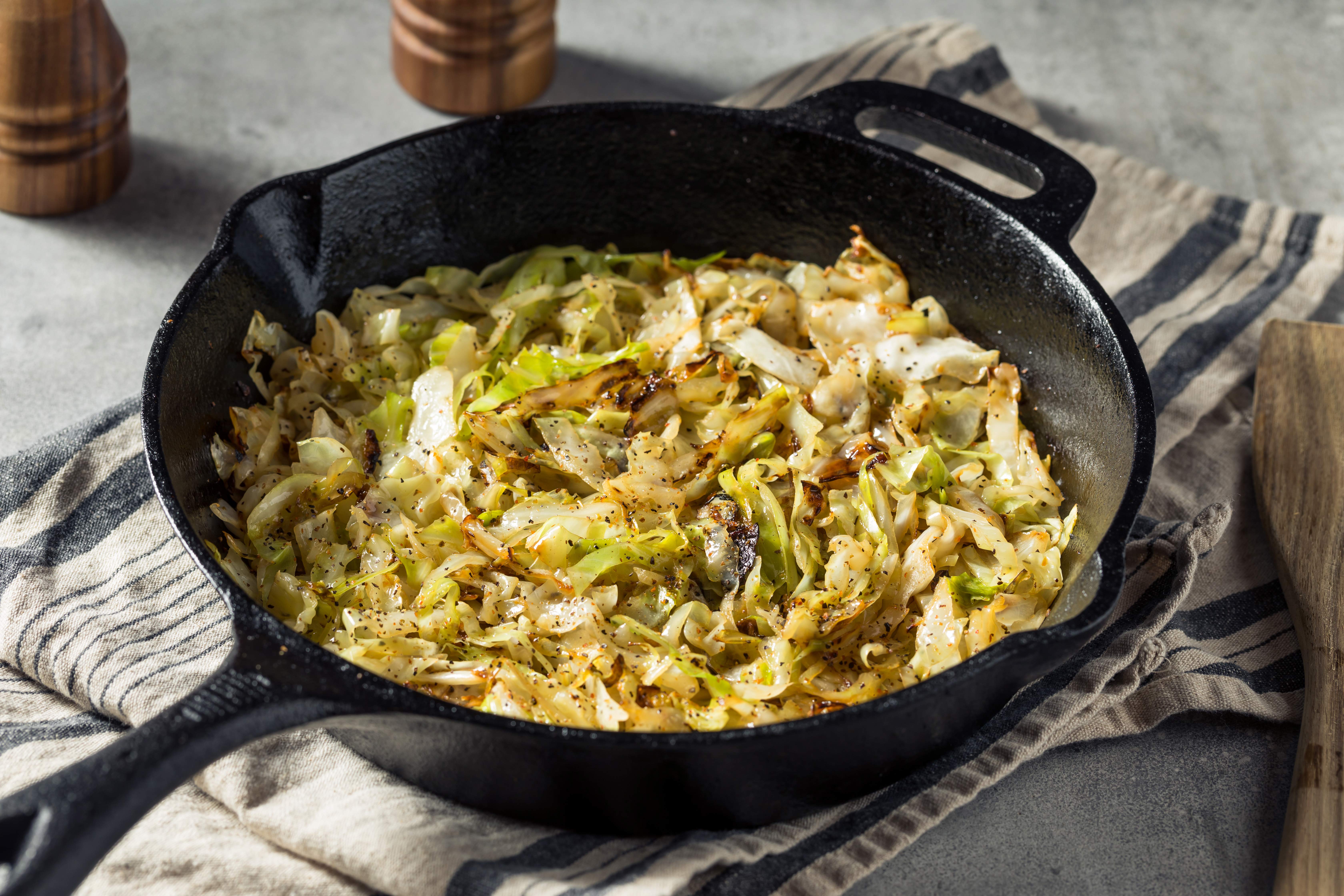 Irish Buttered Cabbage | Traditional Side Dish From Ireland