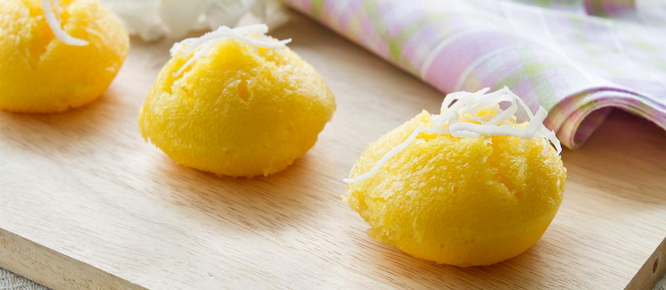 Khanom Tan | Traditional Dessert From Thailand, Southeast Asia