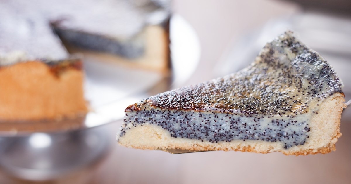 Mohnkuchen | Traditional Cake From Germany, Central Europe