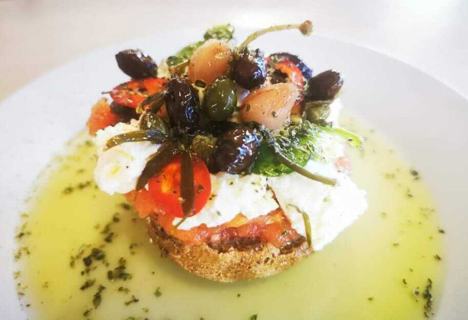 Dakos | Traditional Appetizer From Crete, Greece