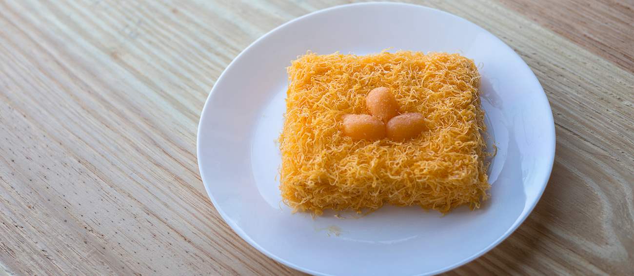 Foi Thong | Traditional Dessert From Thailand, Southeast Asia