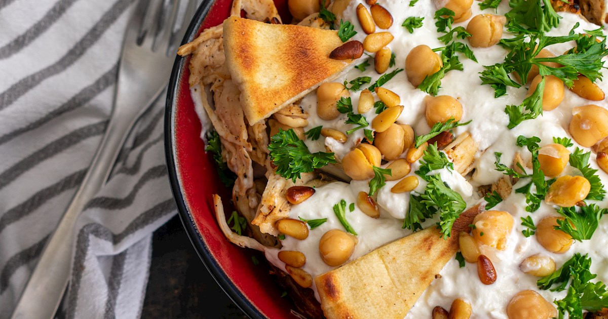 Fattah Djaj | Traditional Appetizer From Syria