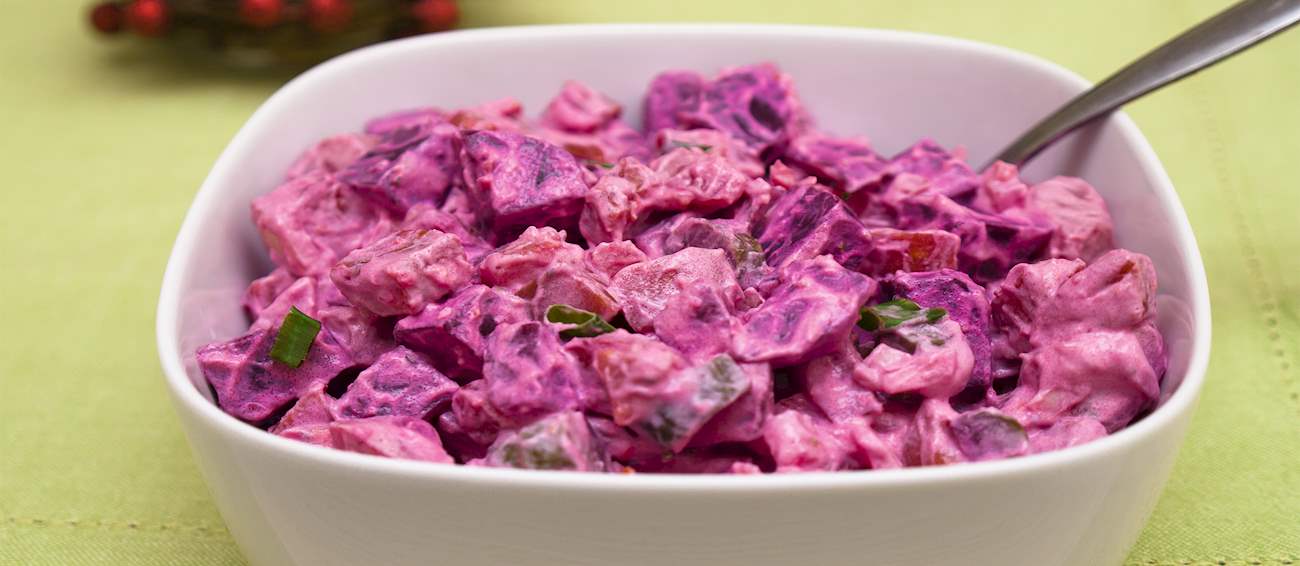 Rosolli | Traditional Salad From Finland, Northern Europe