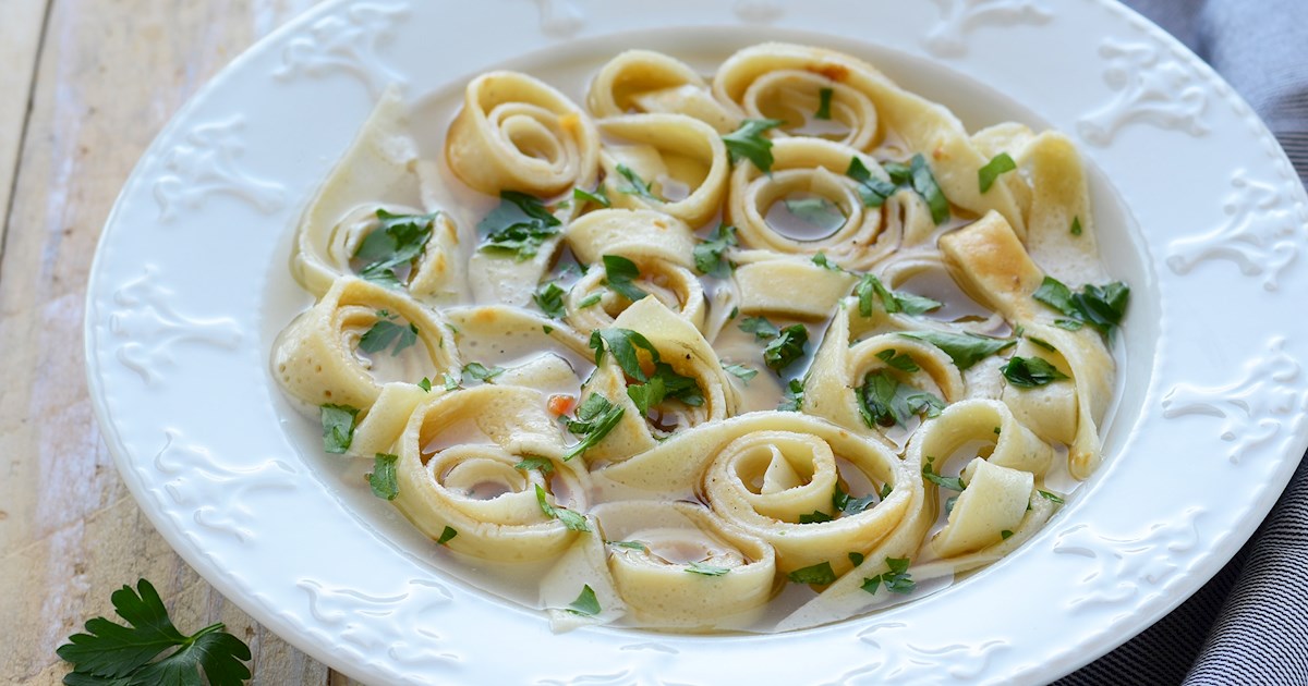 Flädlesuppe | Traditional Soup From Bavaria, Germany