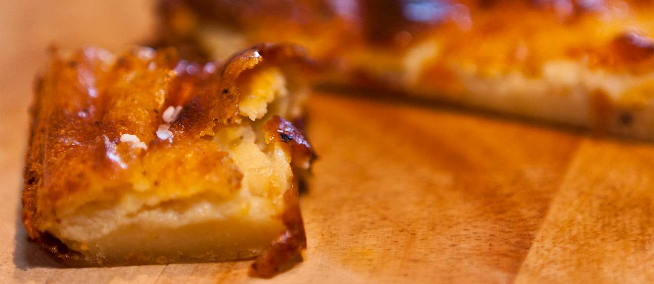 Calentita | Traditional Snack From Gibraltar, United Kingdom