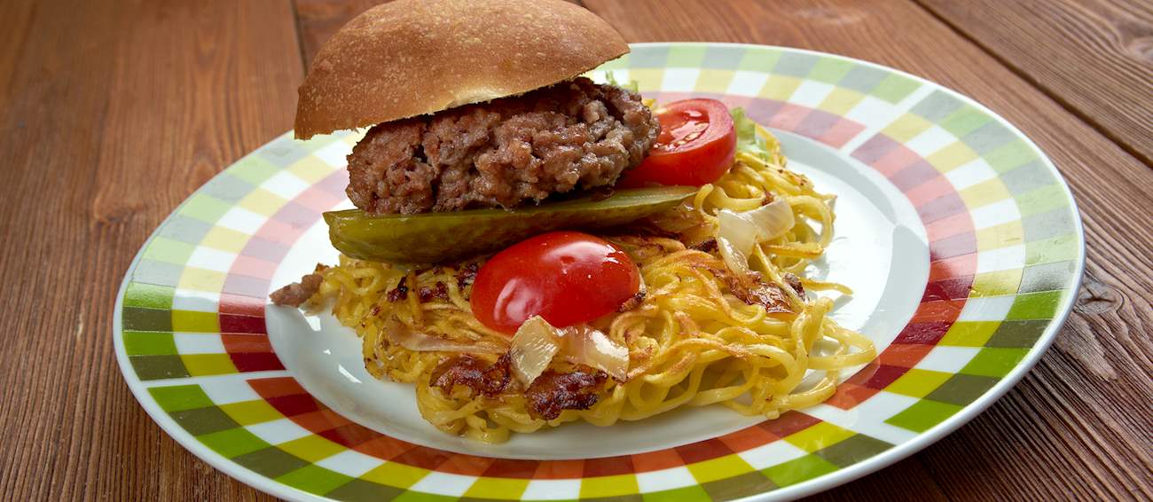 Chow Mein Sandwich | Traditional Sandwich From Fall River, United ...