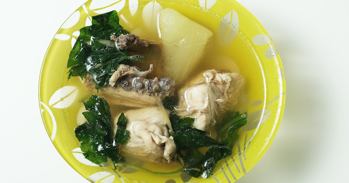 Tinolang Manok | Traditional Chicken Soup From Philippines, Southeast Asia