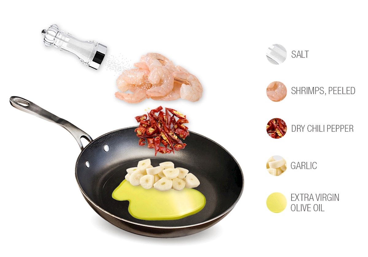 Gambas al Ajillo | Traditional Shrimp/Prawn Dish From Spain, Western Europe