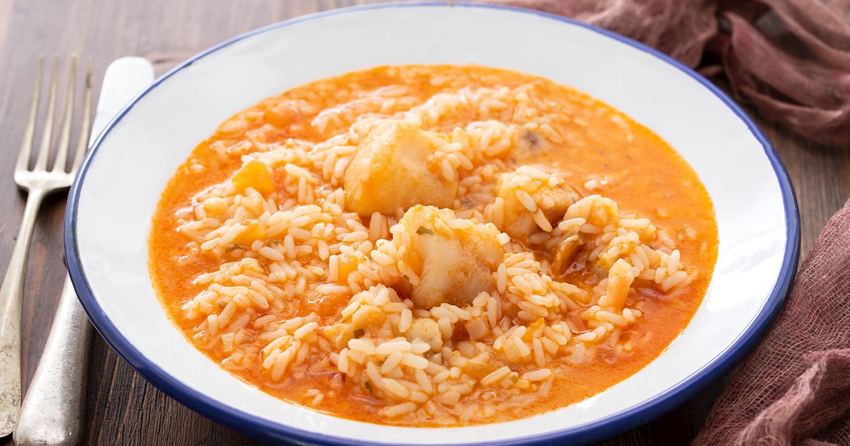 Arroz de Tamboril | Traditional Rice Dish From Portugal, Western Europe