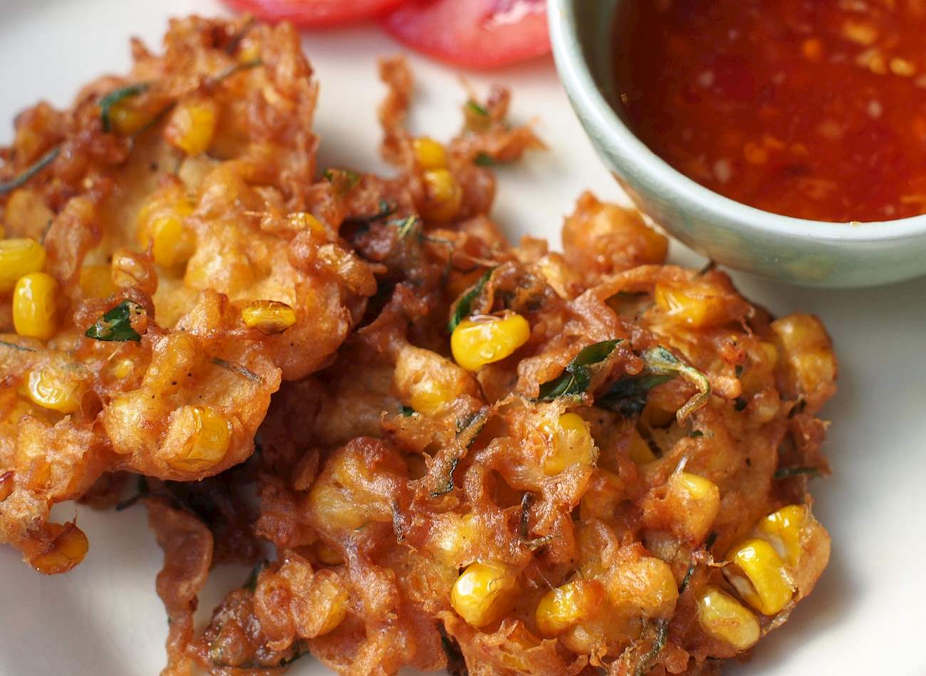 Thot Man Khao Phot | Traditional Appetizer From Thailand, Southeast Asia