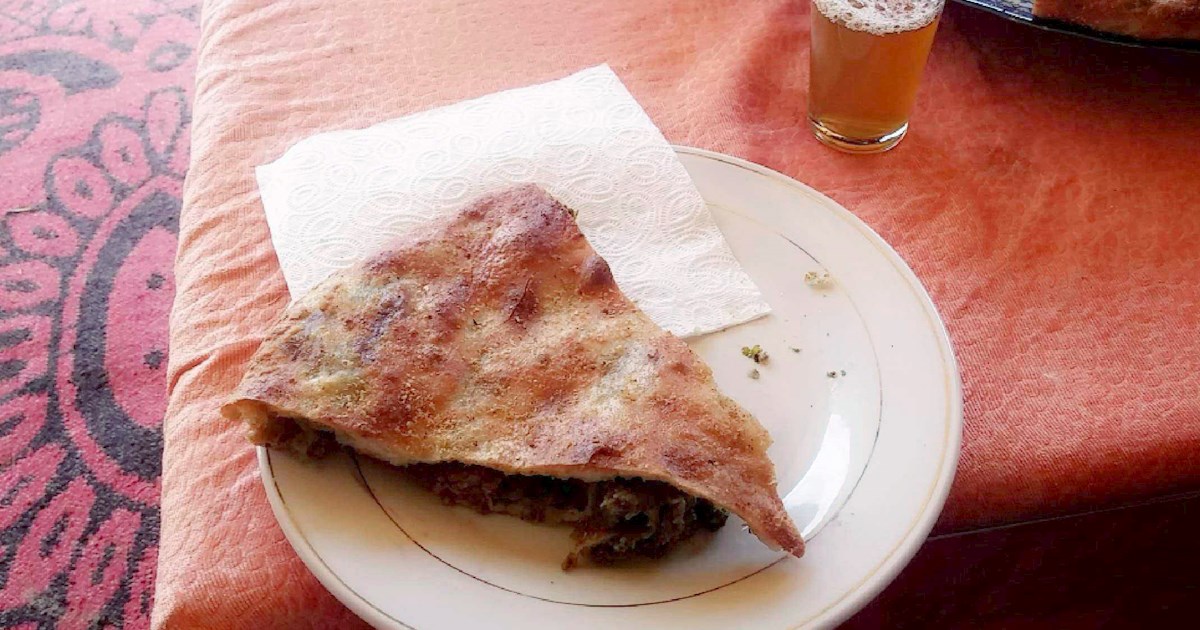 Khobza Medfouna | Traditional Flatbread From Morocco, Maghreb