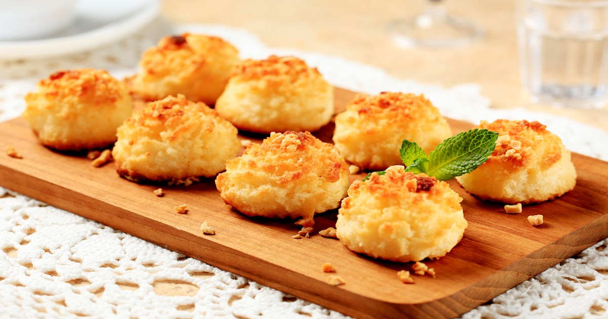 Biscotti al Cocco | Traditional Cookie From Italy, Western Europe