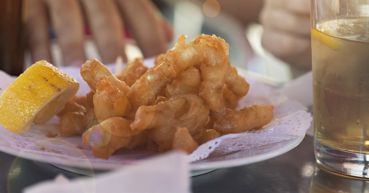 Rabas | Traditional Appetizer From Cantabria, Spain